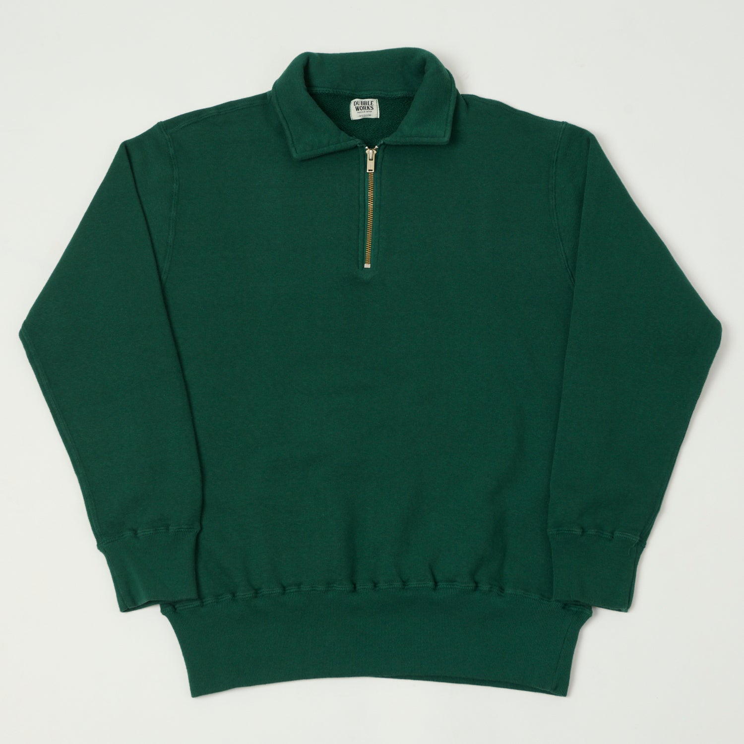 Dubbleworks Tsuriami Quarter Zip Sweatshirt - Green – SON OF A STAG