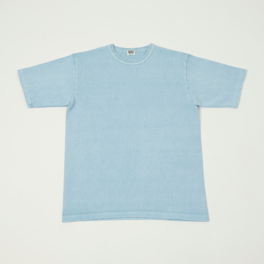 Dubbleworks Heavy Fabric Pigment Dye Tee - Light Indigo – SON OF A STAG