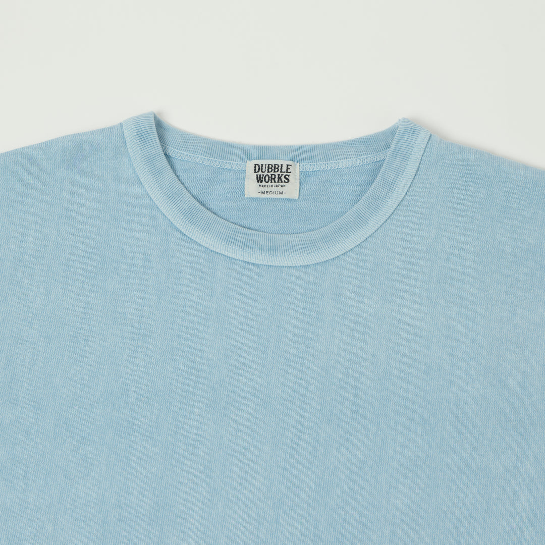 Dubbleworks Heavy Fabric Pigment Dye Tee - Light Indigo – SON OF A STAG