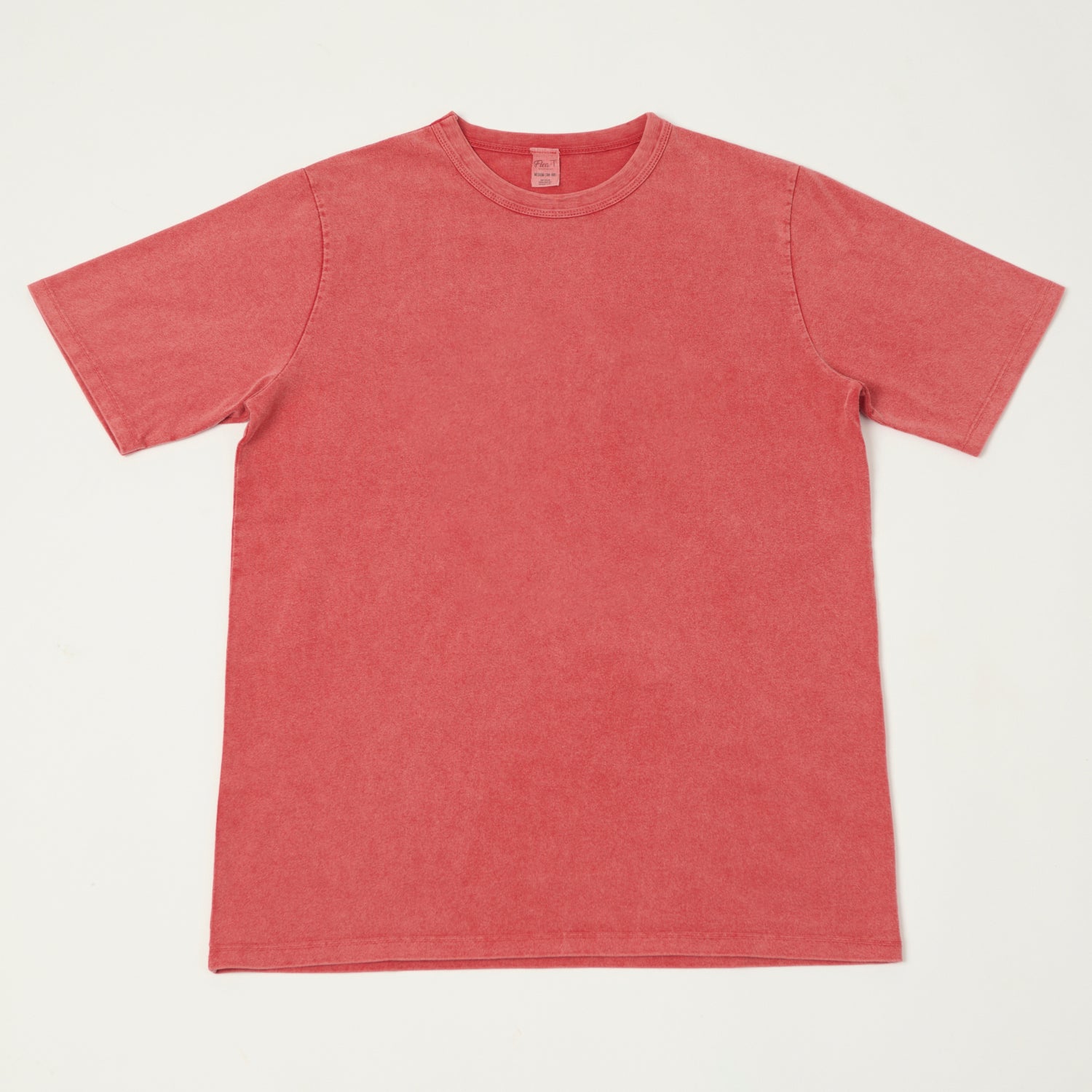 Flea-T 1950s Garment Dyed T-Shirt - Red | SON OF A STAG