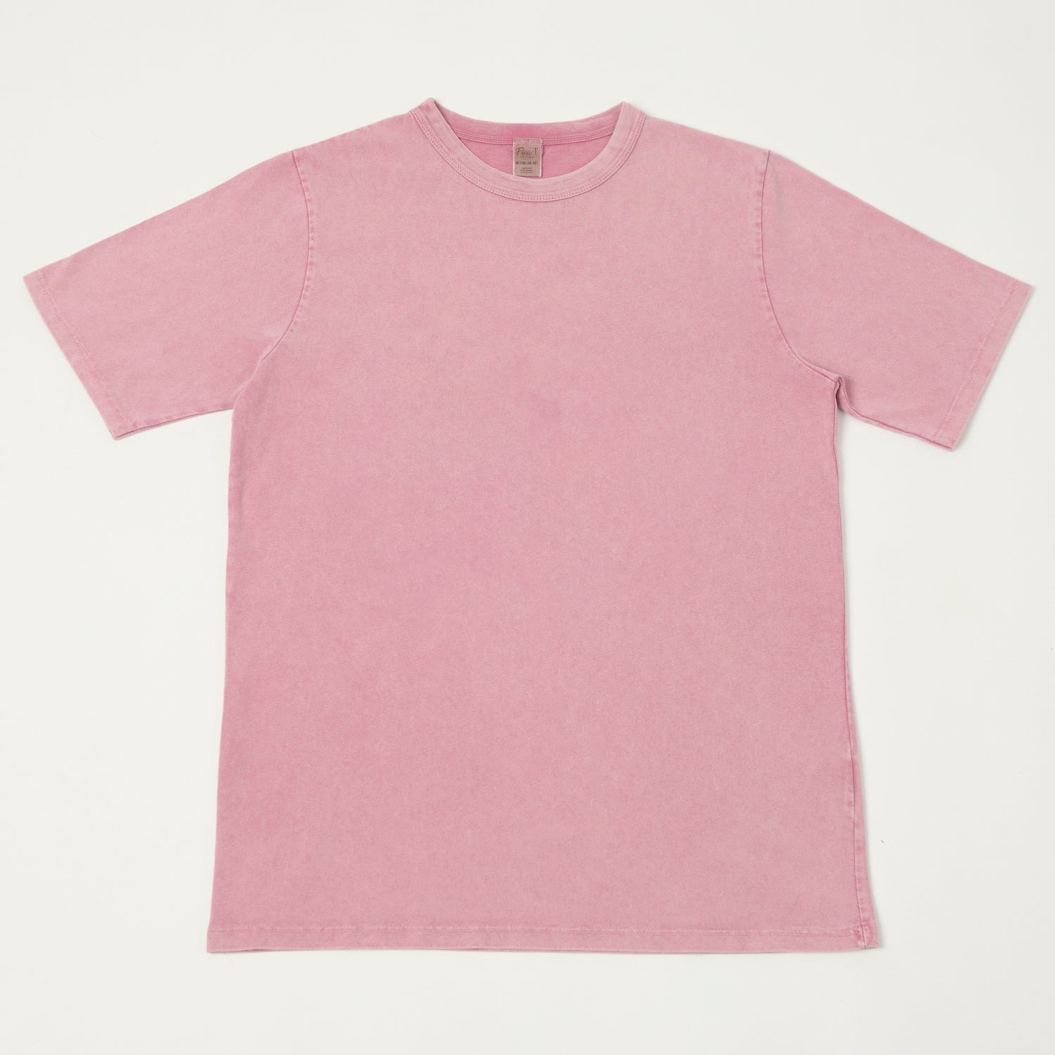 Flea-T 1950s Garment Dyed T-Shirt - Pink | SON OF A STAG