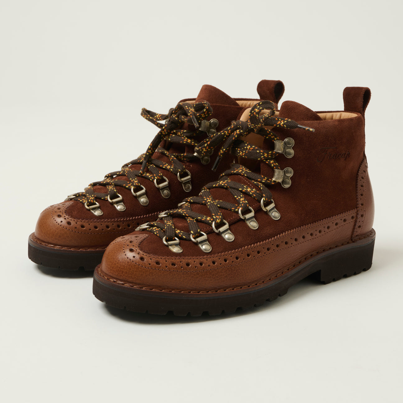 Fracap Magnifico M130 Wing Tip Suede Boots - Brown – SON OF A STAG