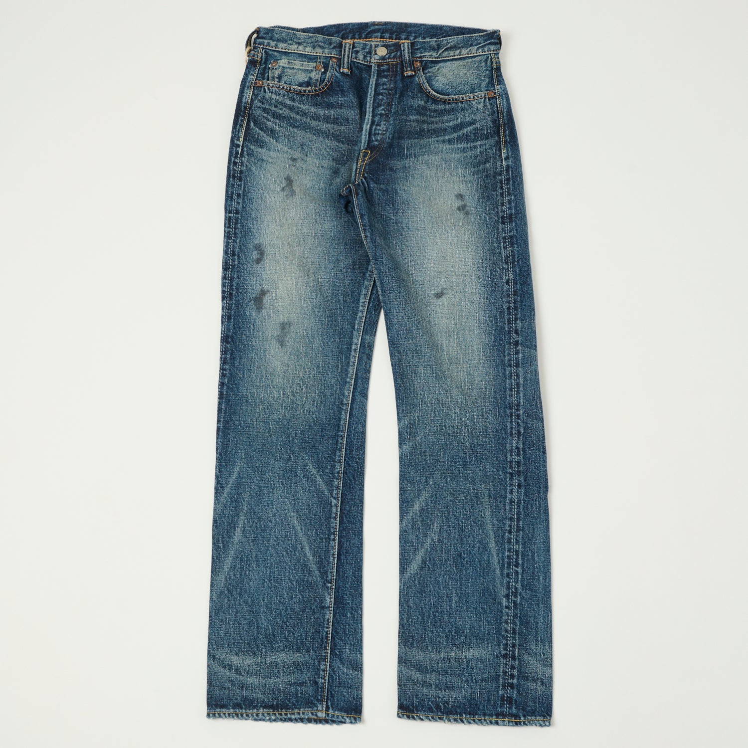 Full Count 1345-1108XX 15.5oz 'Fear of the Dark' Regular Straight Jean ...