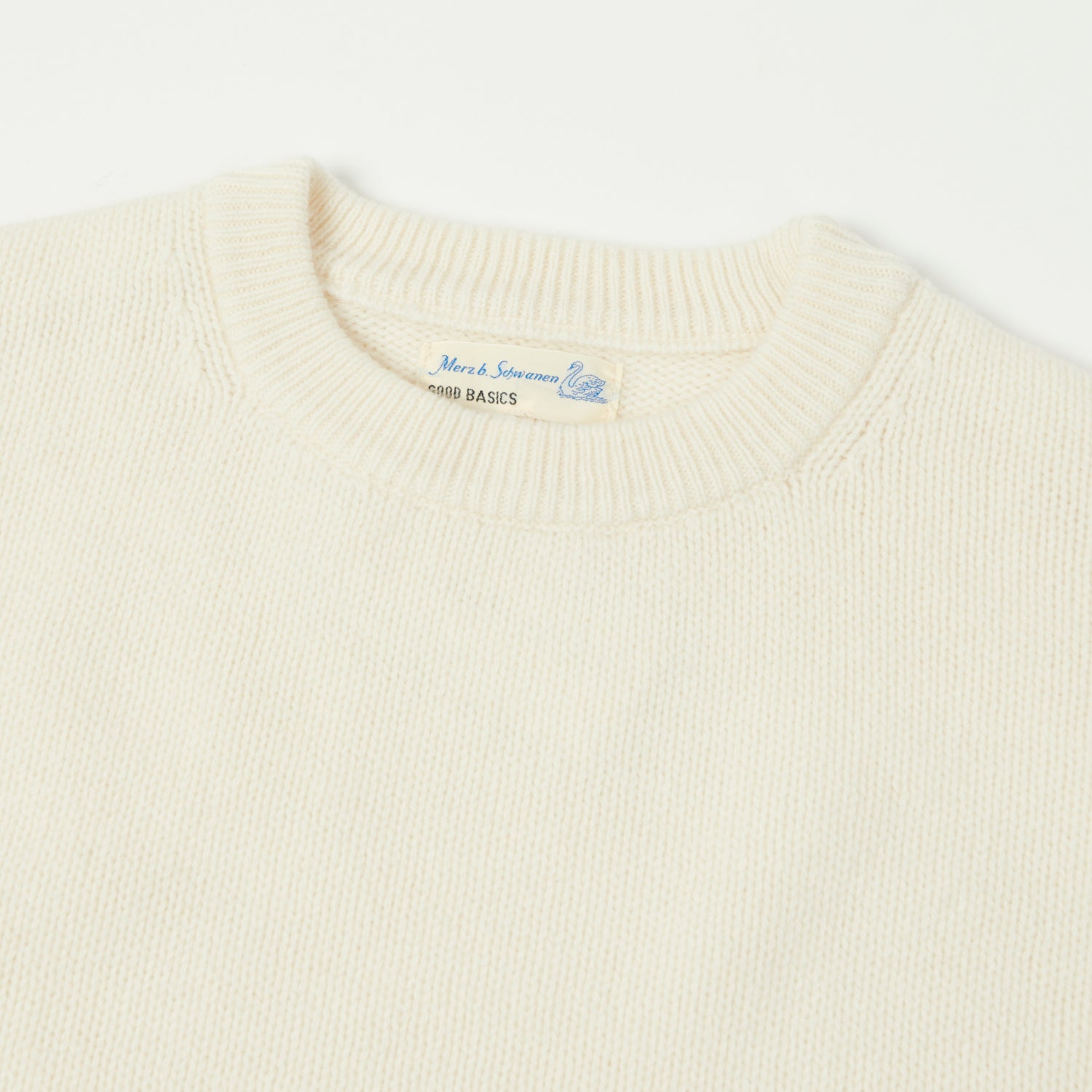 Merz b. Schwanen 'Good Basics' Wool Cashmere Knit Pullover - Nature ...