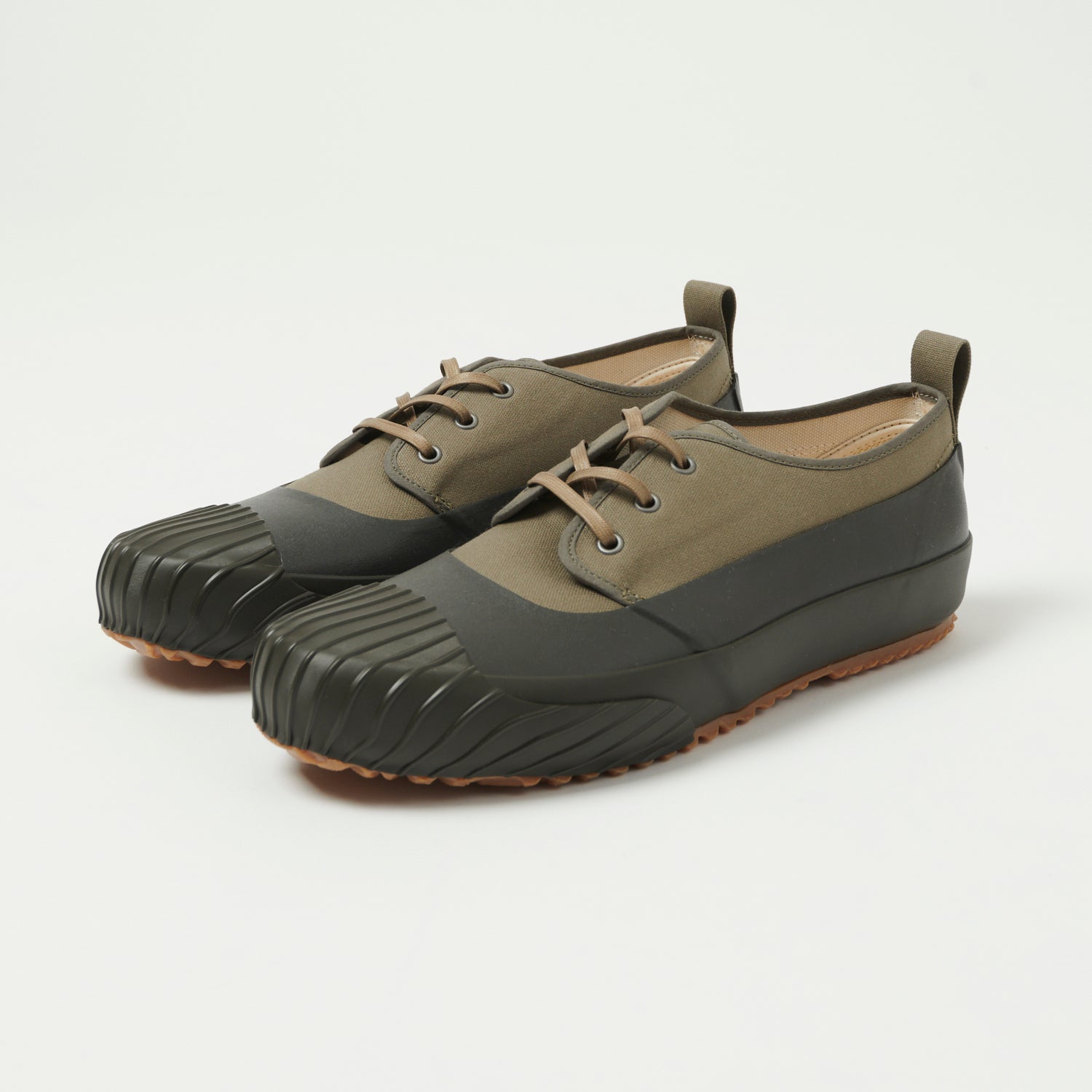 Moonstar 'Alweather' Rubber Covered Sneaker - Olive | SON OF A STAG