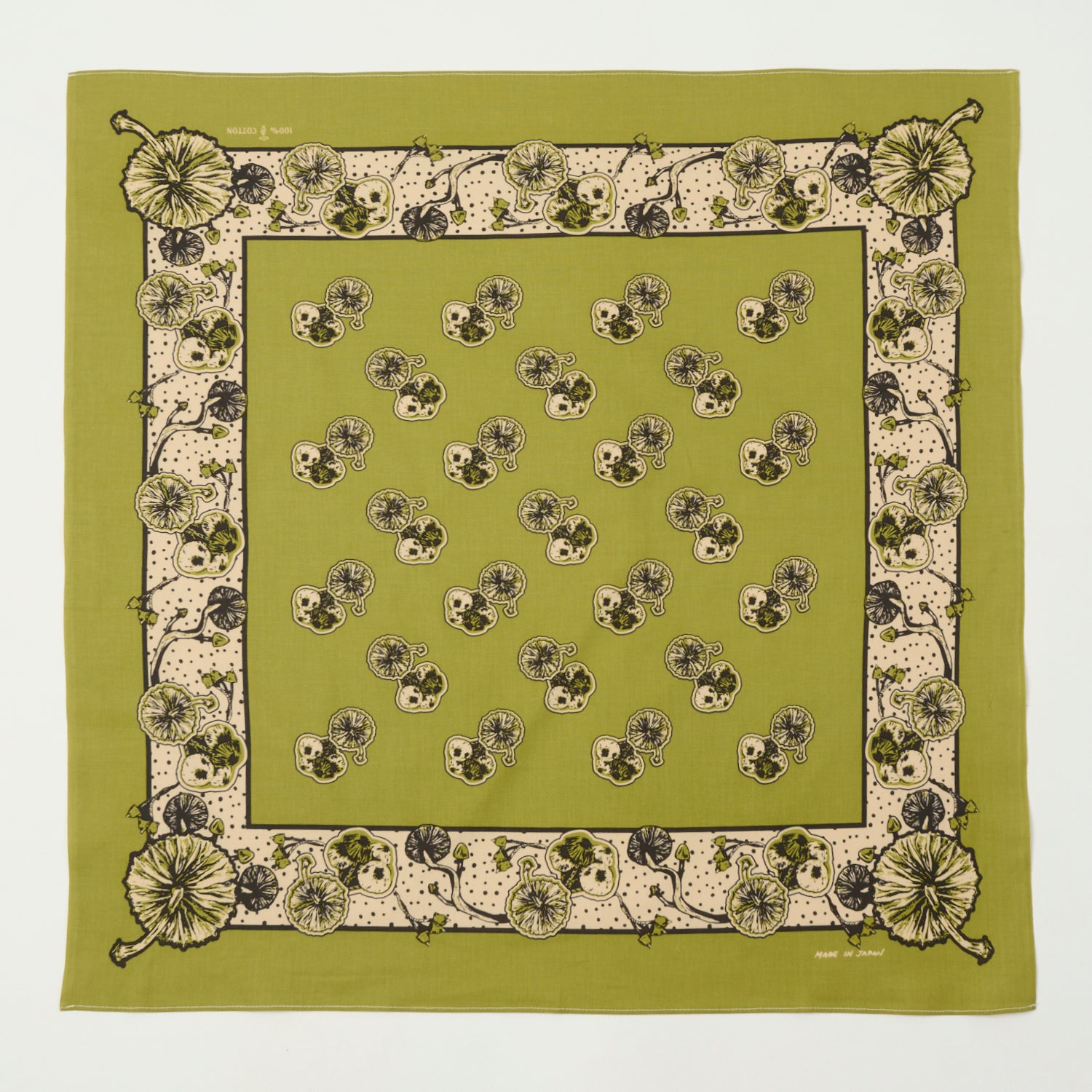 One Ear Brand 'Sincerity' Bandana - Green | SON OF A STAG