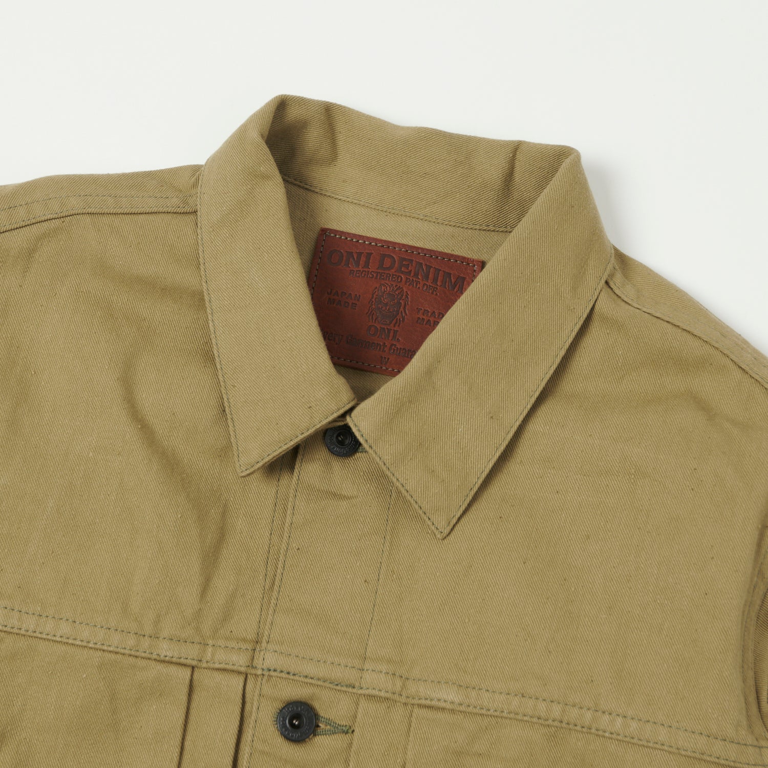 ONI Denim 02517-BRD 'British Drill' Type-II Denim Jacket - Tan One Was ...