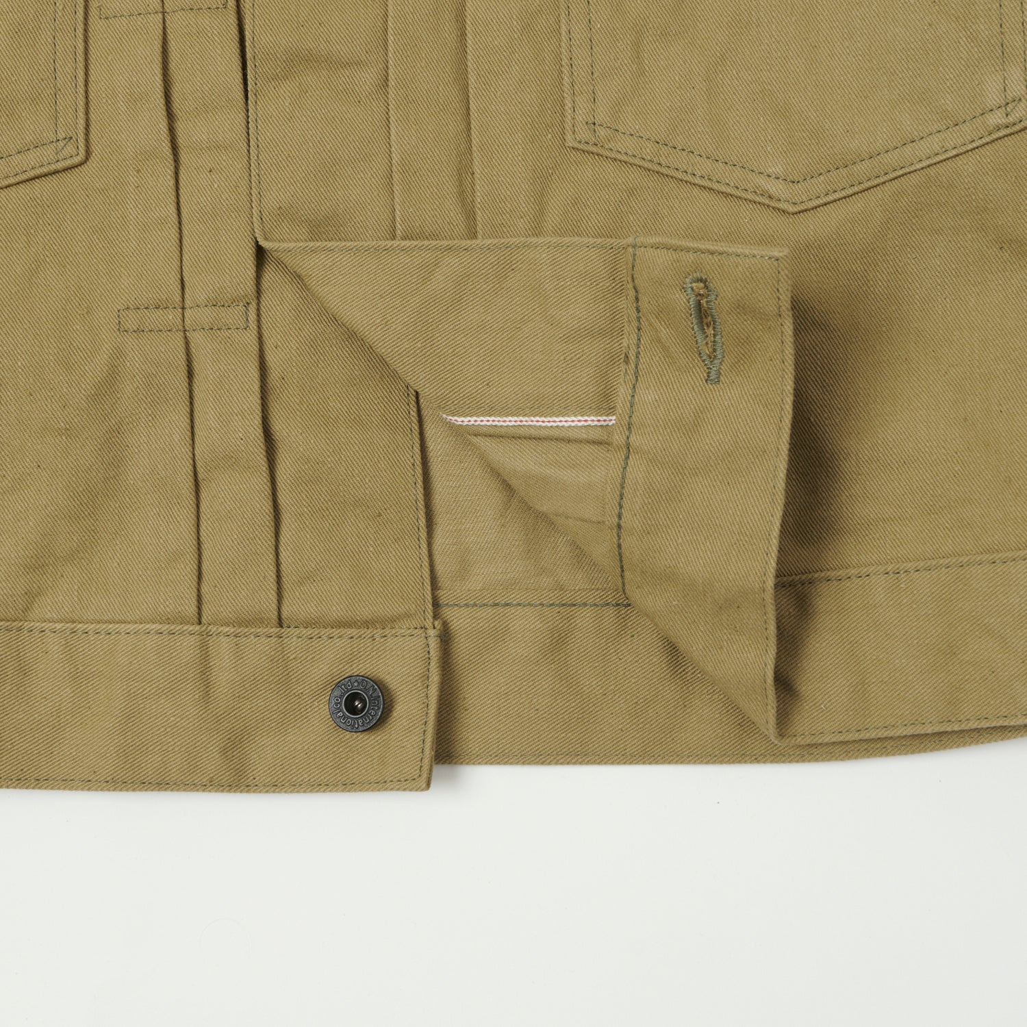 ONI Denim 02517-BRD 'British Drill' Type-II Denim Jacket - Tan One Was ...