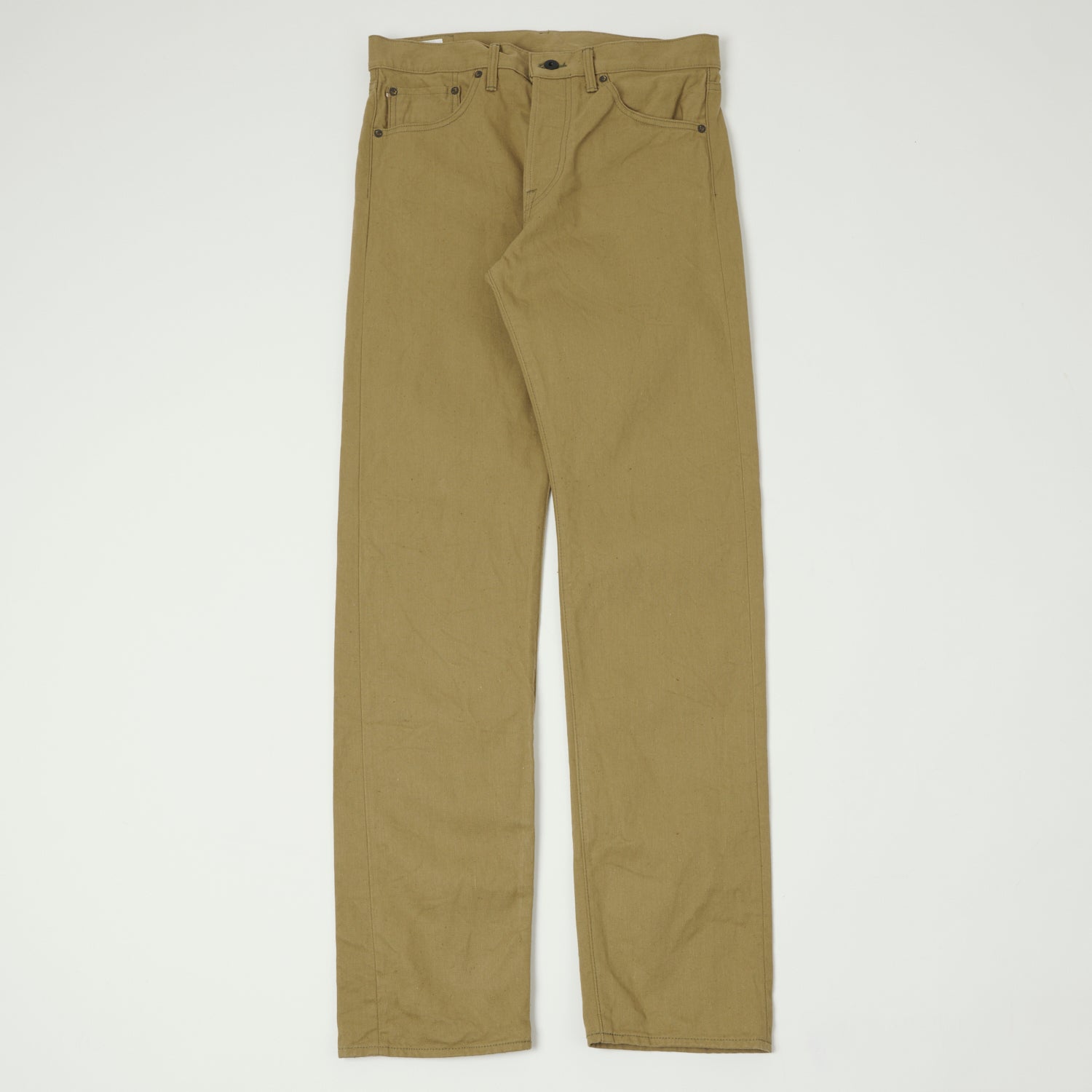 ONI Denim 206-BRD 'British Drill' Neat Loose Straight Jean - Tan One W ...