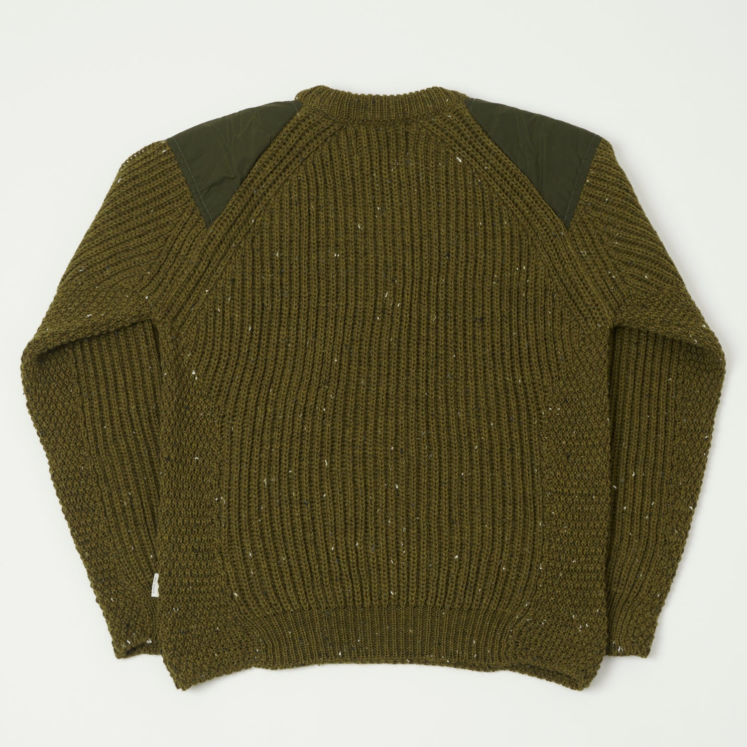 Peregrine Commando Patch Jumper - Khaki | SON OF A STAG