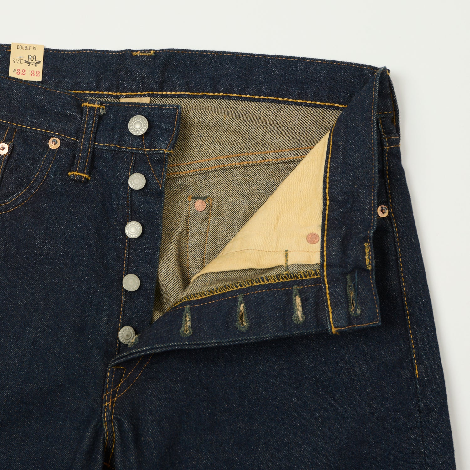 RRL Classic Regular Straight Jean - One Wash | SON OF A STAG