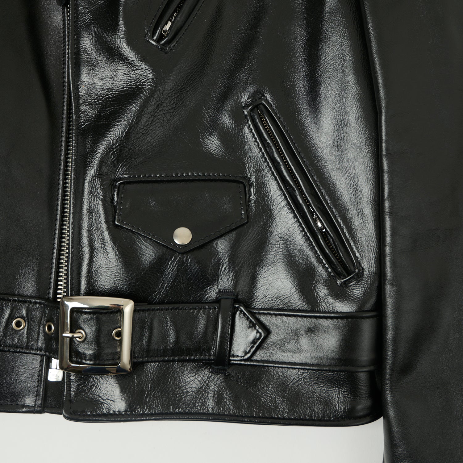 Schott NYC 'Perfecto' Horsehide Leather Motorcycle Jacket - Black | SON ...