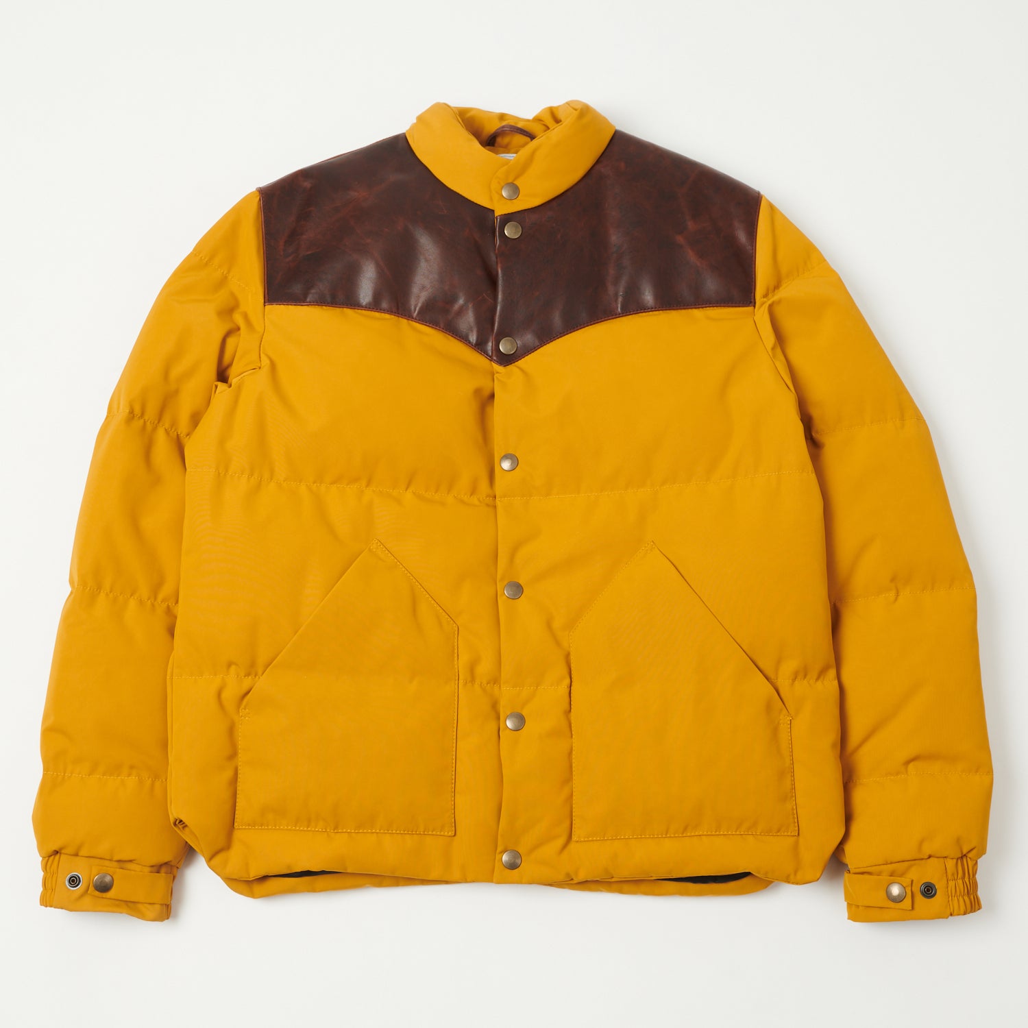 Shangri-La Heritage 'Bivacco' Western Down Jacket - Yellow | SON OF A STAG