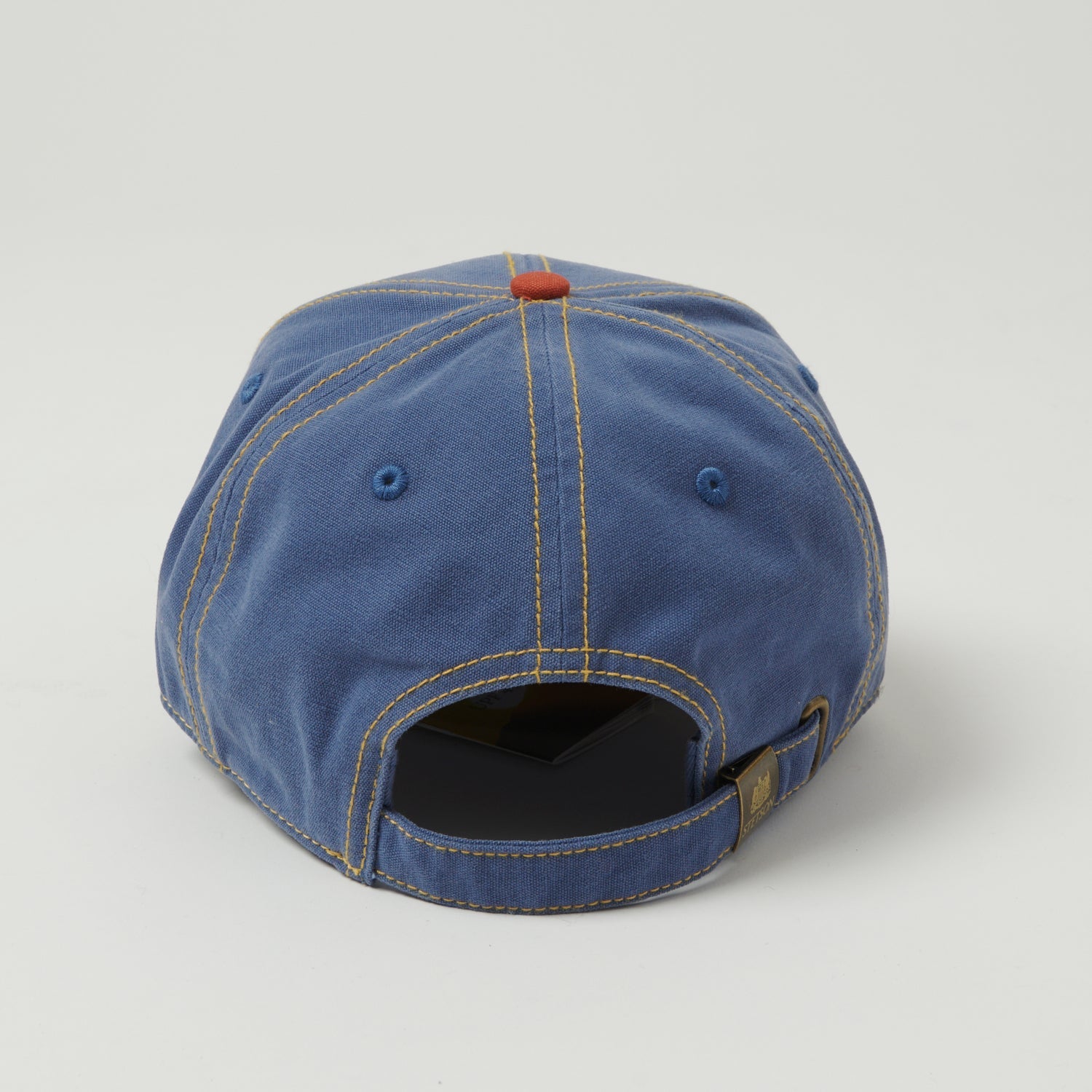 Stetson 'Since 1865' Vintage Distressed Cotton Baseball Cap - Blue/Red ...
