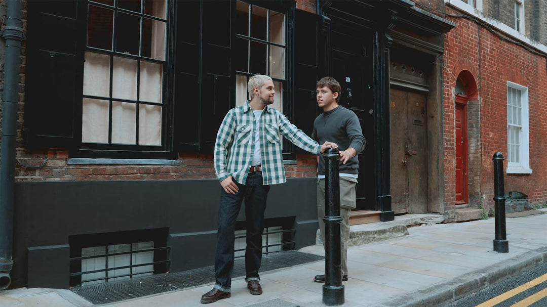 Warehouse & Co 3104 Plaid Flannel Shirt - Navy/Off White – SON OF A STAG