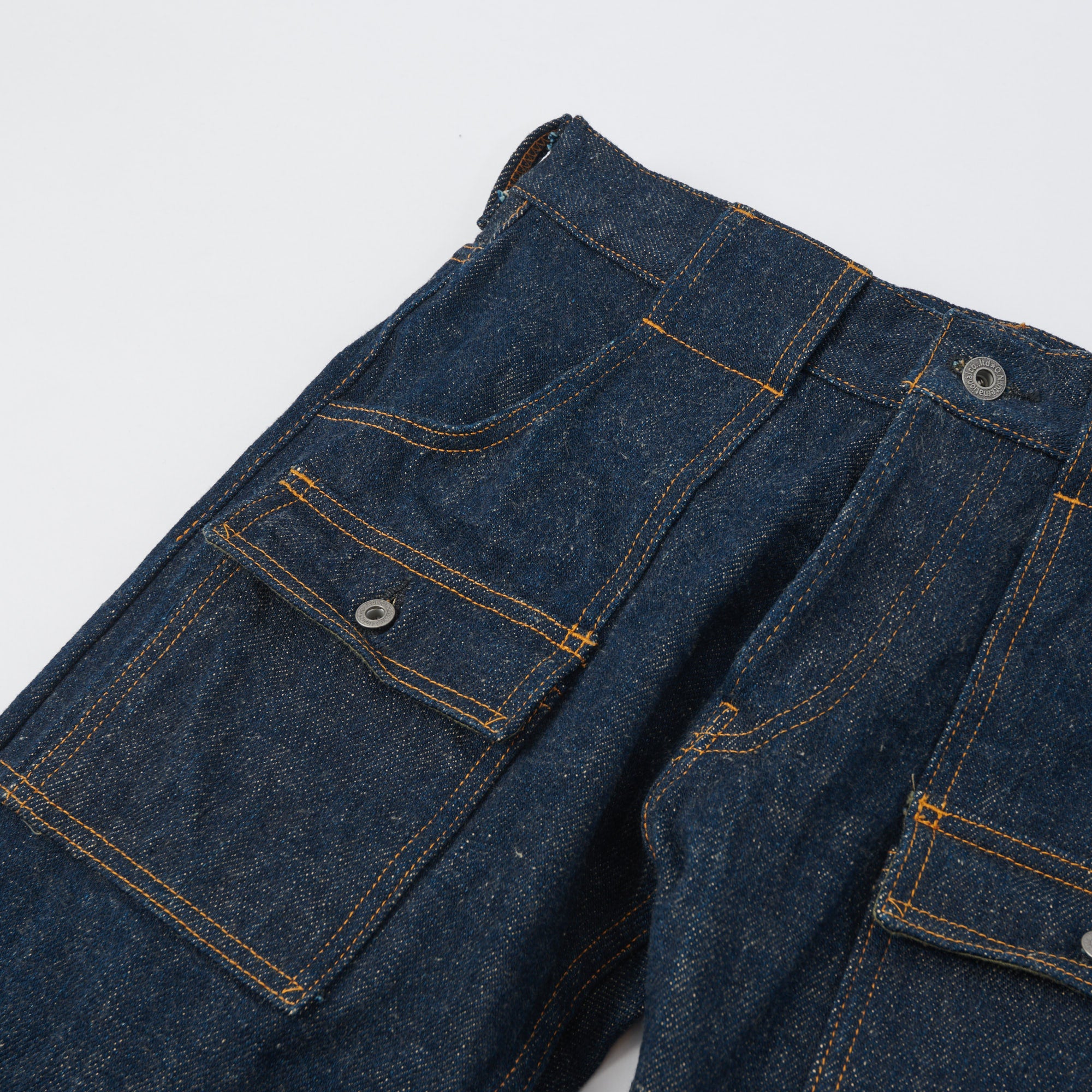 ONI Denim 107ZR 20oz 'Secret Denim' Regular Tapered Bush Pant - One Wa ...