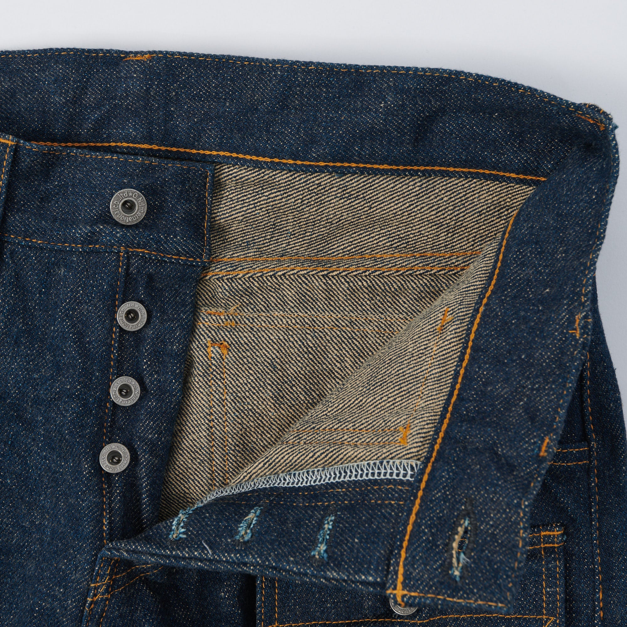 ONI Denim 107ZR 20oz 'Secret Denim' Regular Tapered Bush Pant - One Wa ...