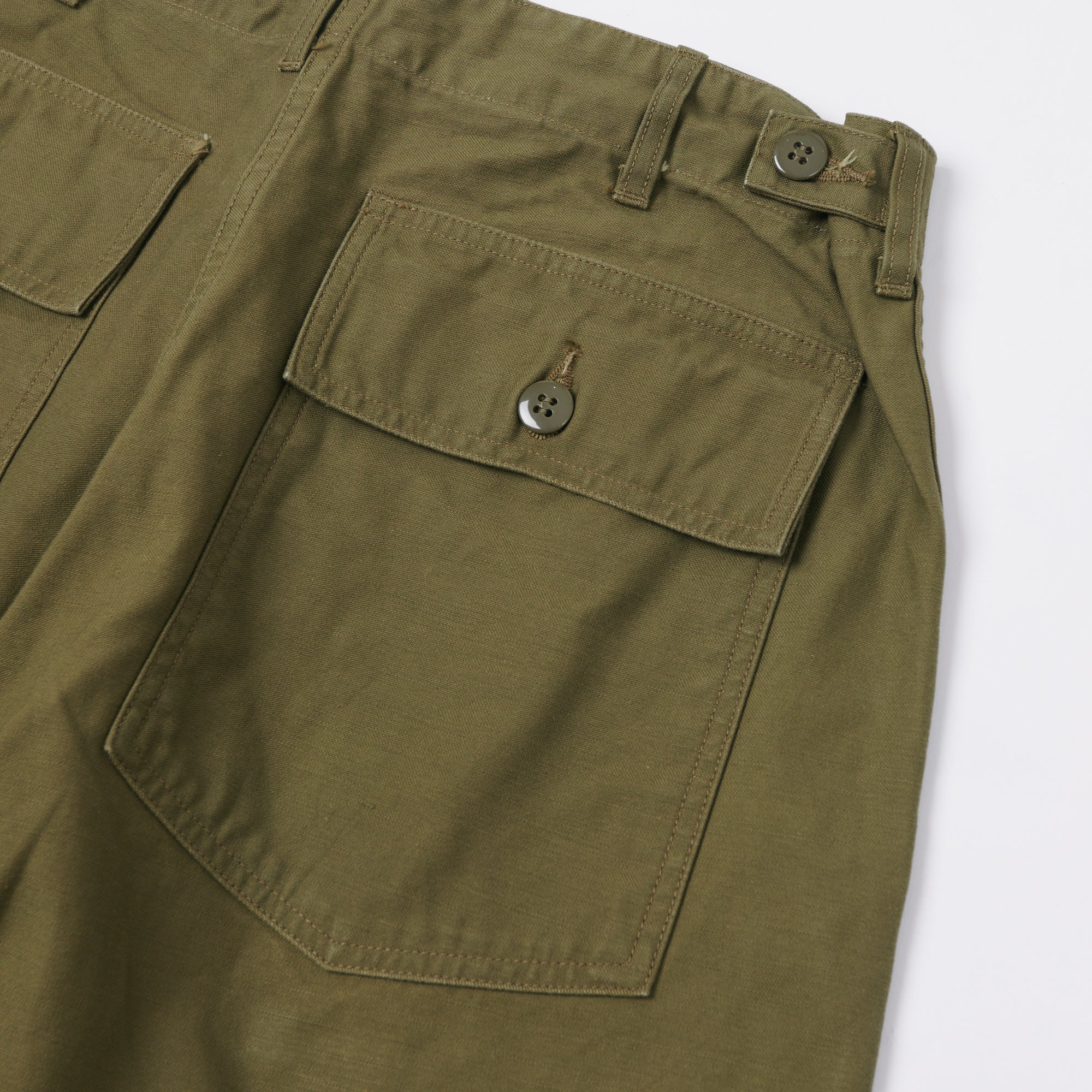Buzz Rickson's OG-107 Military Shorts - Olive | SON OF A STAG