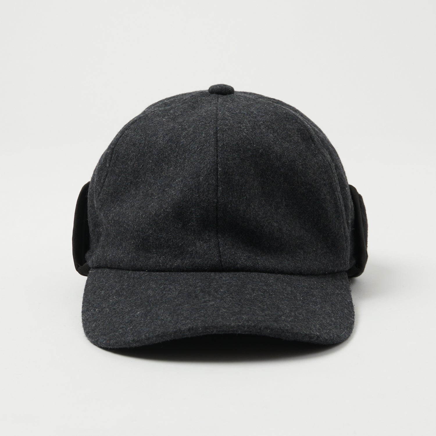 Crown Cap 6 Panel Melton Cap - Charcoal | SON OF A STAG