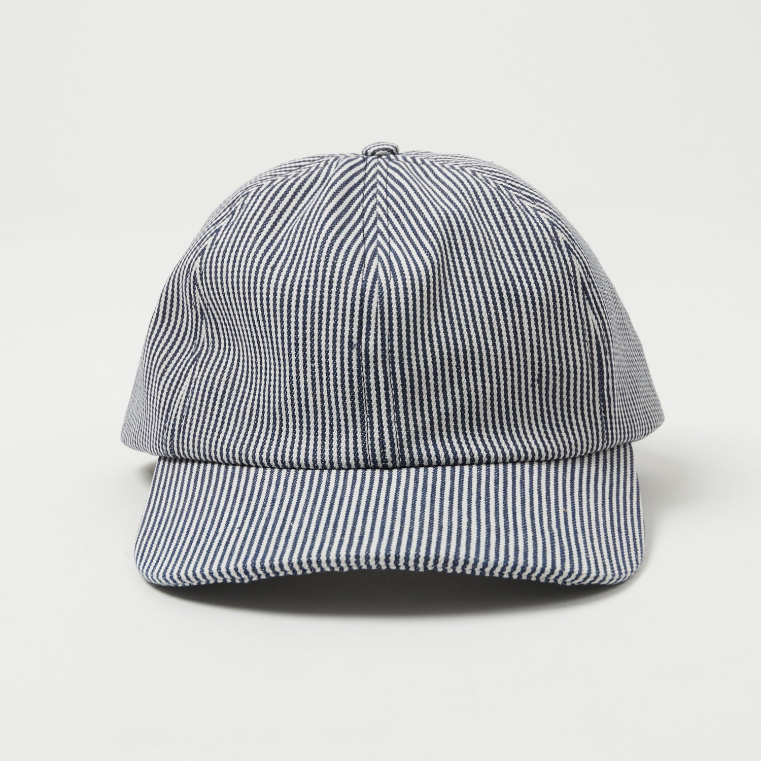 Crown Cap Engineer Stripe Ball Cap - White/Navy Stripe – SON OF A STAG