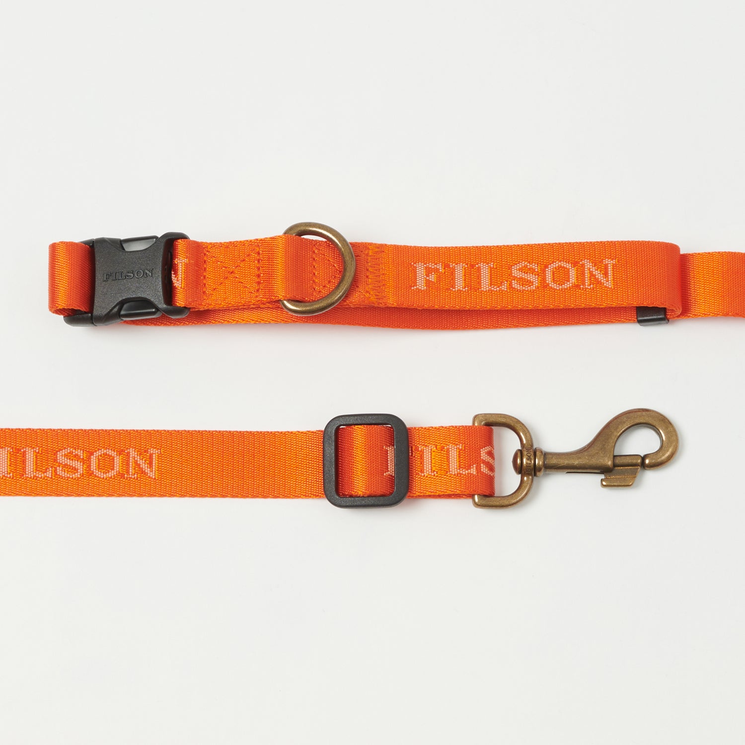 Filson Adjustable Nylon Leash - Flame | SON OF A STAG