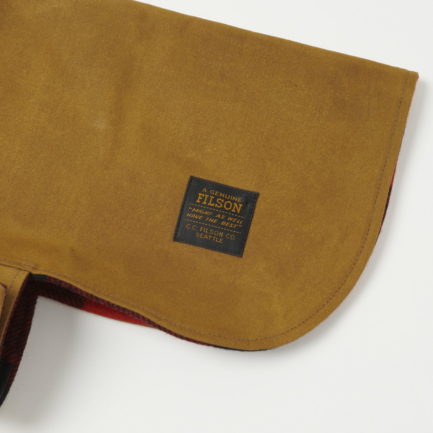 Filson Shelter Cloth Dog Coat - Dark Tan | SON OF A STAG