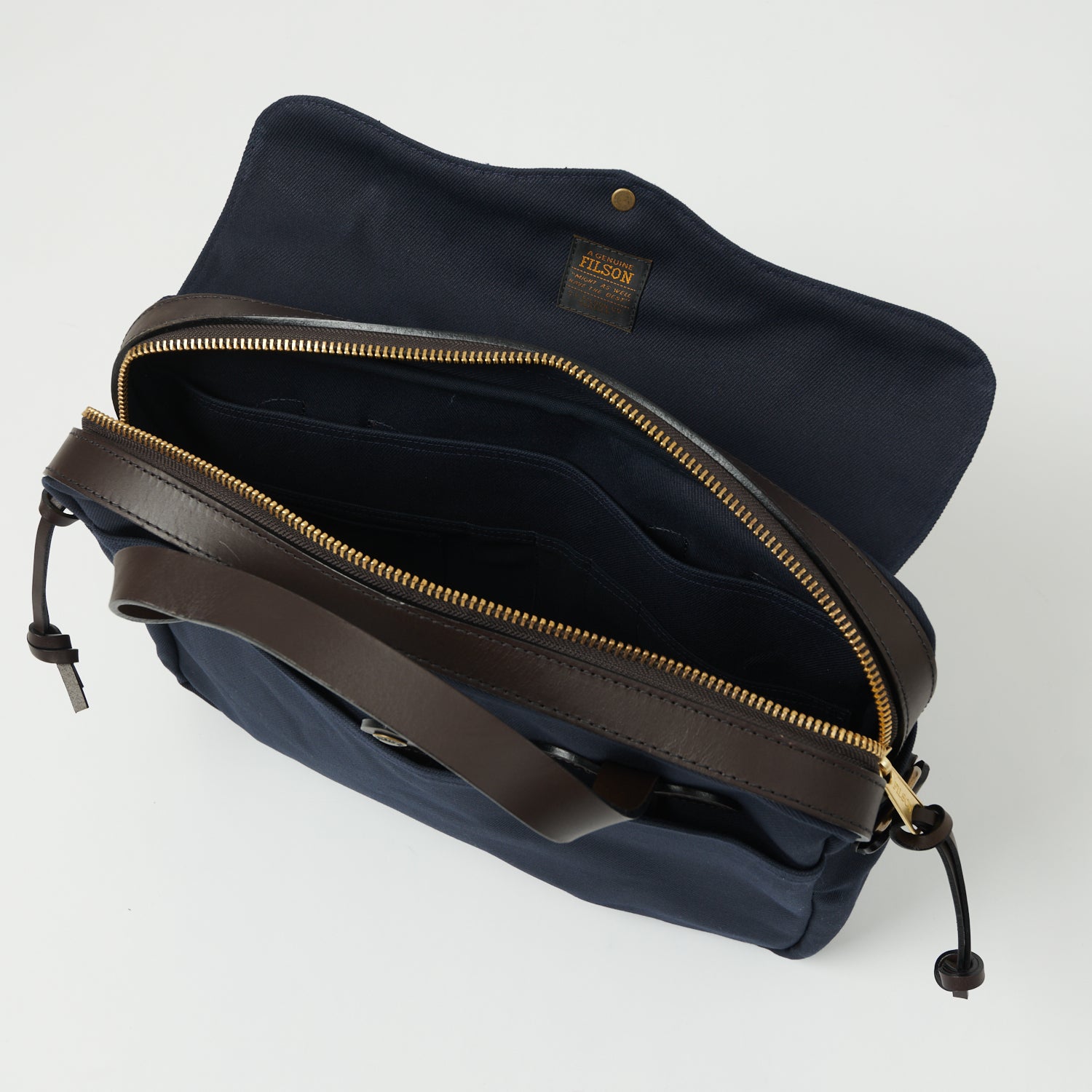 Filson Rugged Twill Original Briefcase - Navy | SON OF A STAG