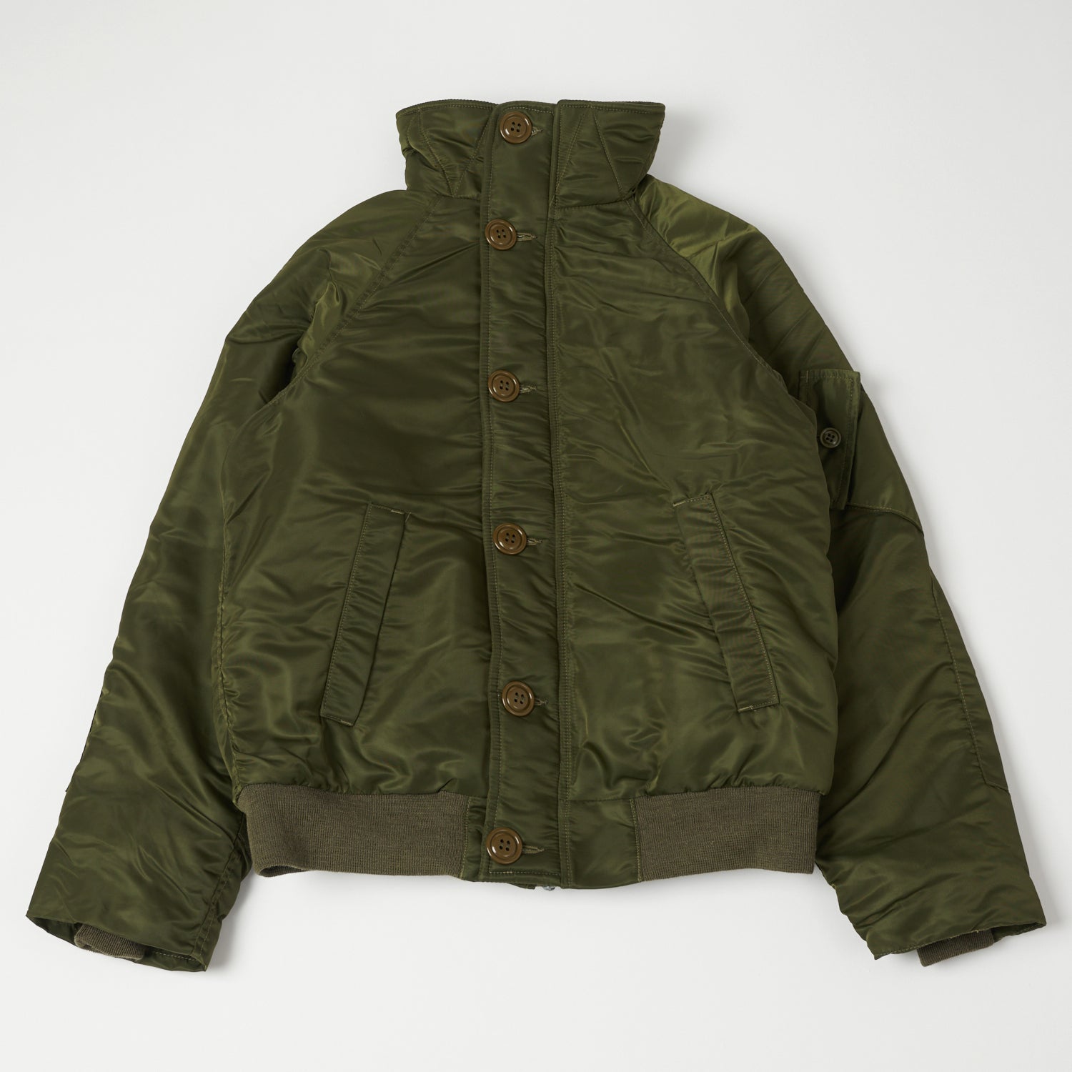 Freewheelers & Co Military ‘Cold Weather Air Crew' Jacket - Olive Drab ...