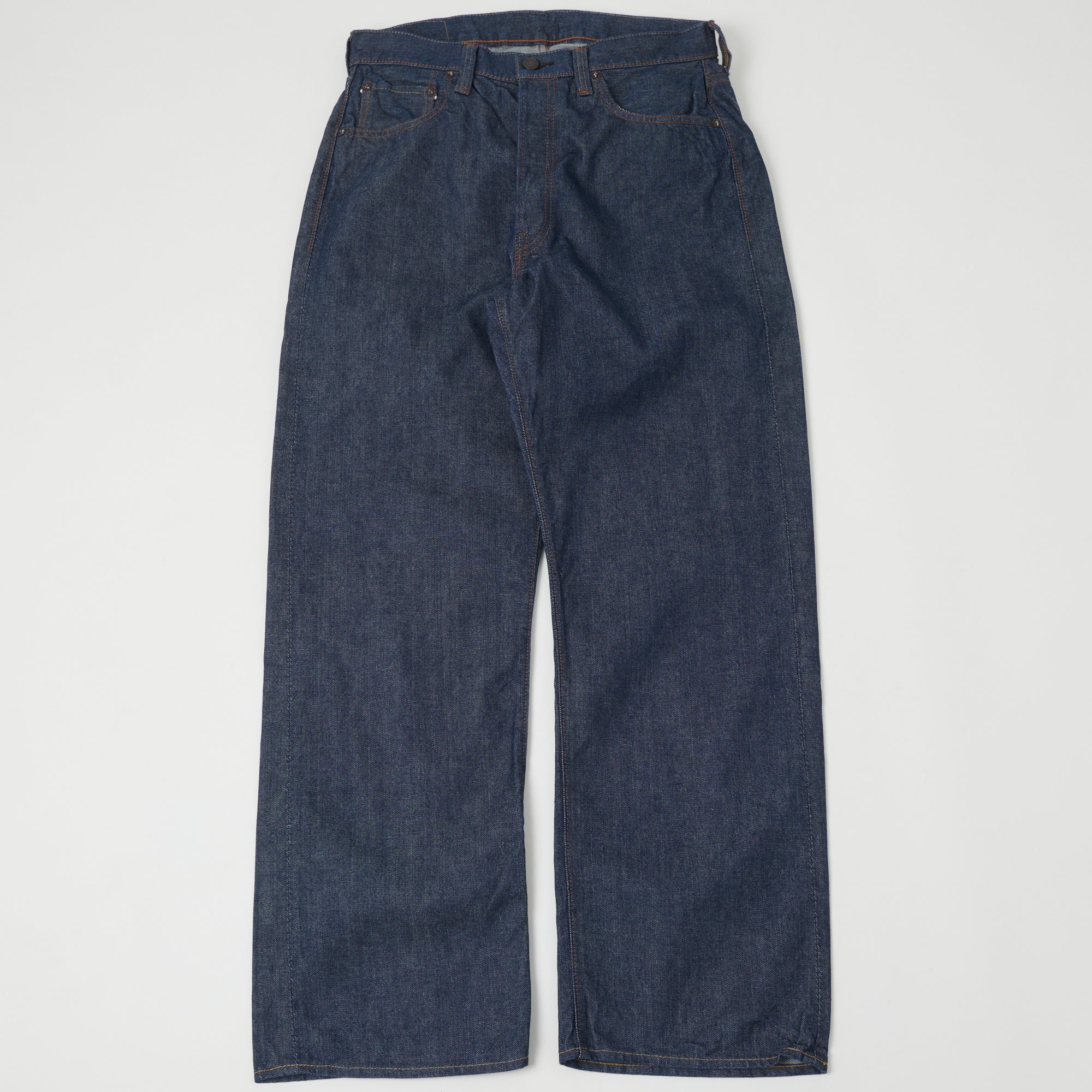 FULLCOUNT 1121 'Duke' 13.5oz Wide Straight Jean - One Wash – SON OF A STAG