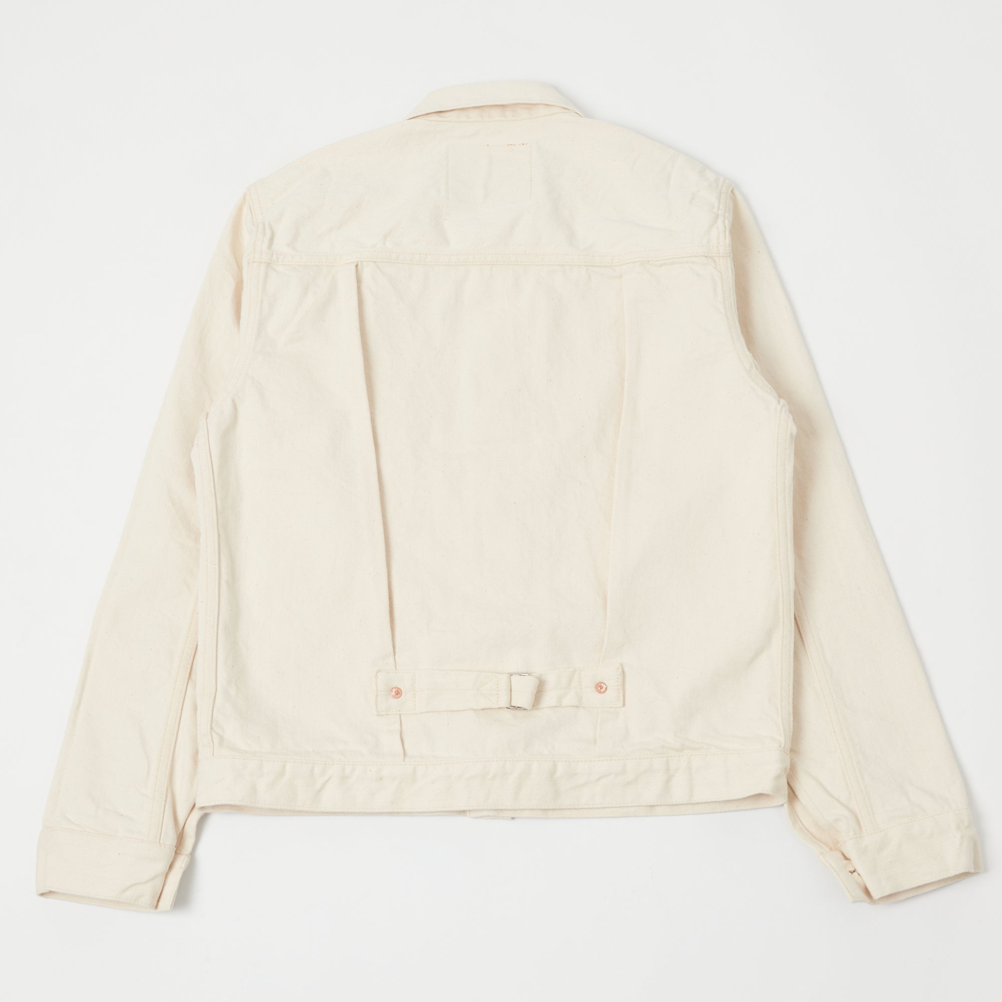 FULLCOUNT 2107 13.75oz Type I Denim Jacket - Ecru One Wash | SON OF A STAG