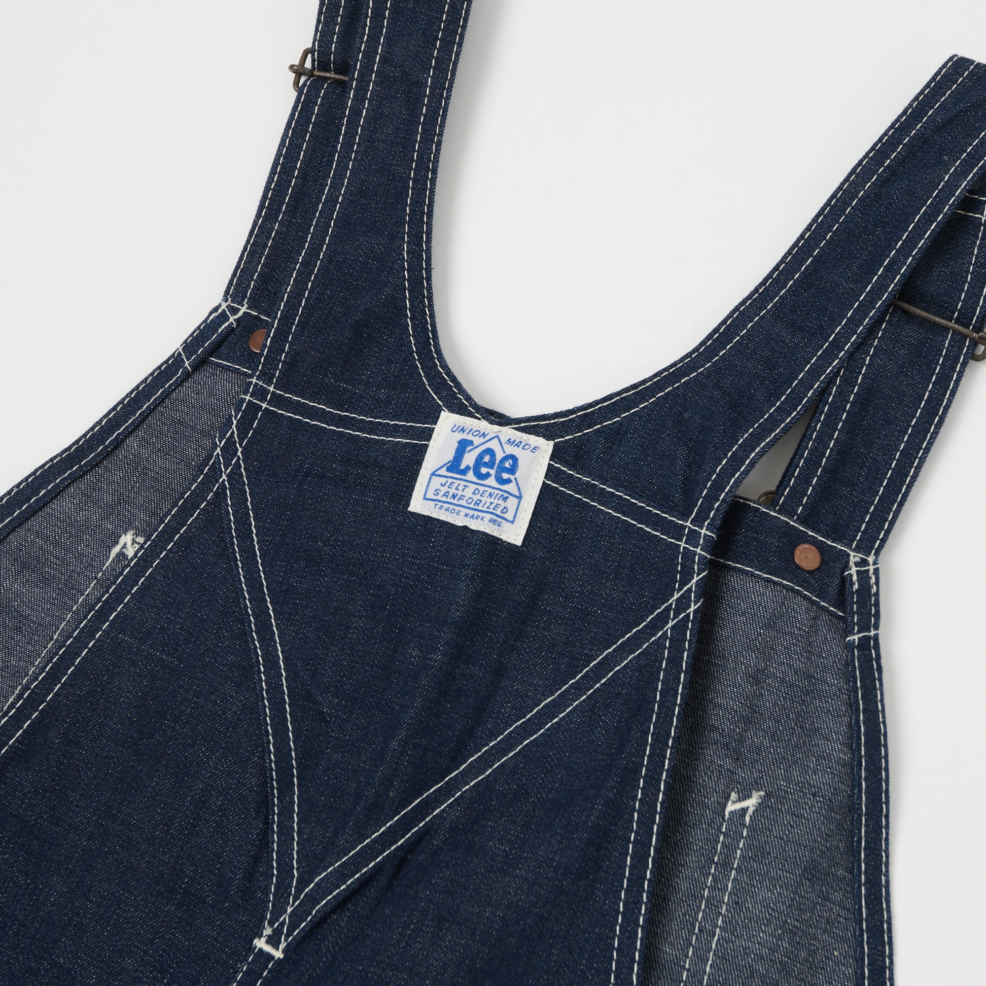 Lee Archives 1950 Jelt Denim Bib Overall - Raw | SON OF A STAG