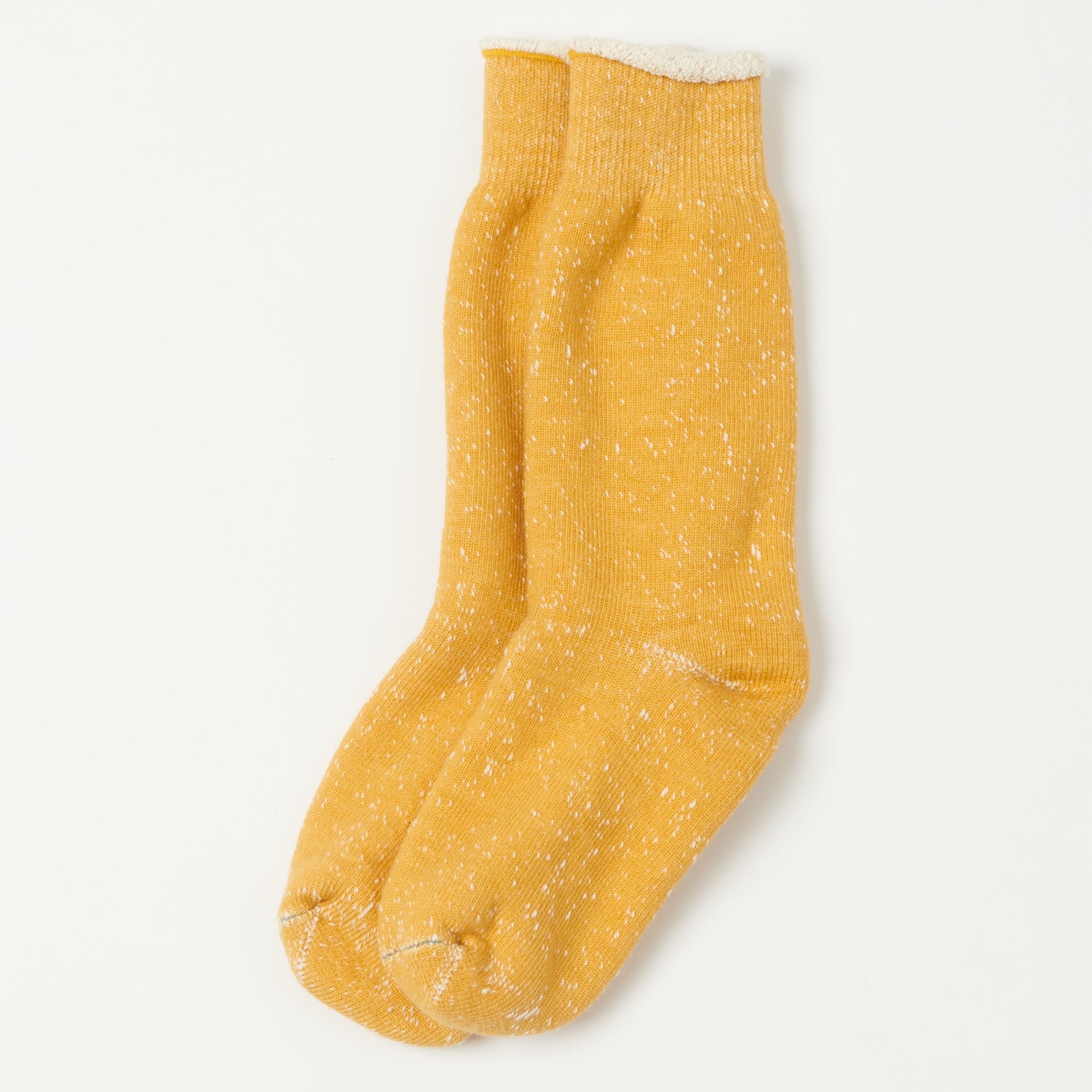 RoToTo Double Face Crew Sock - Yellow | SON OF A STAG