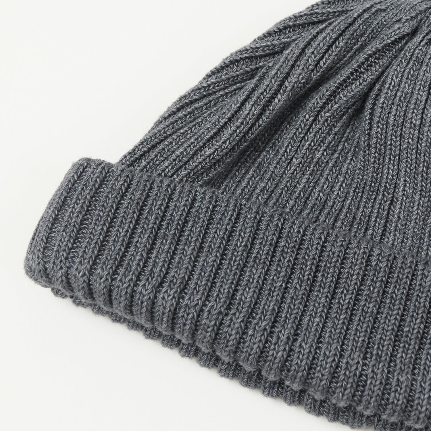 RoToTo Cotton Roll Up Beanie - Black Denim | SON OF A STAG