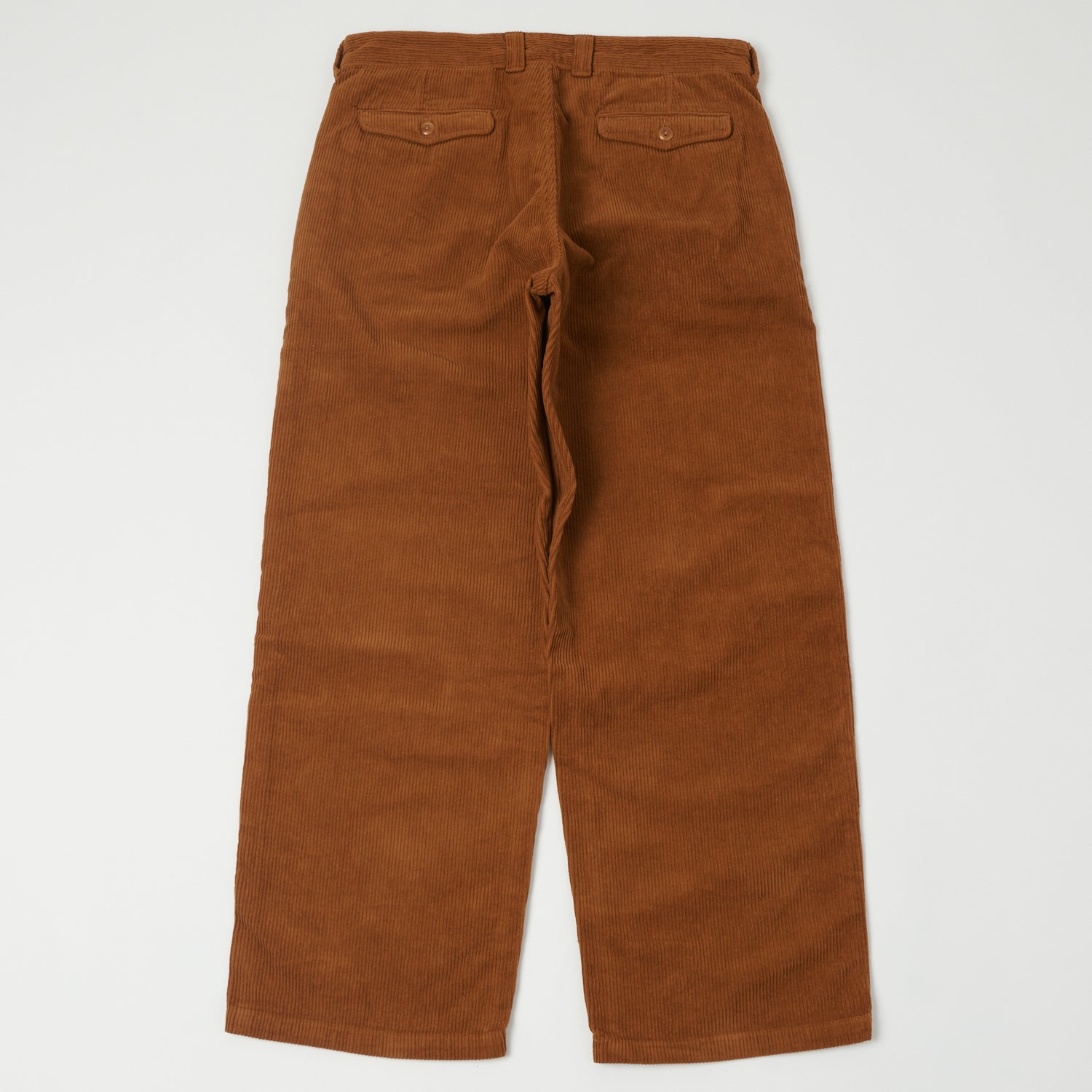 Spellbound Heavy Corduroy Wide Trouser - Brick | SON OF A STAG