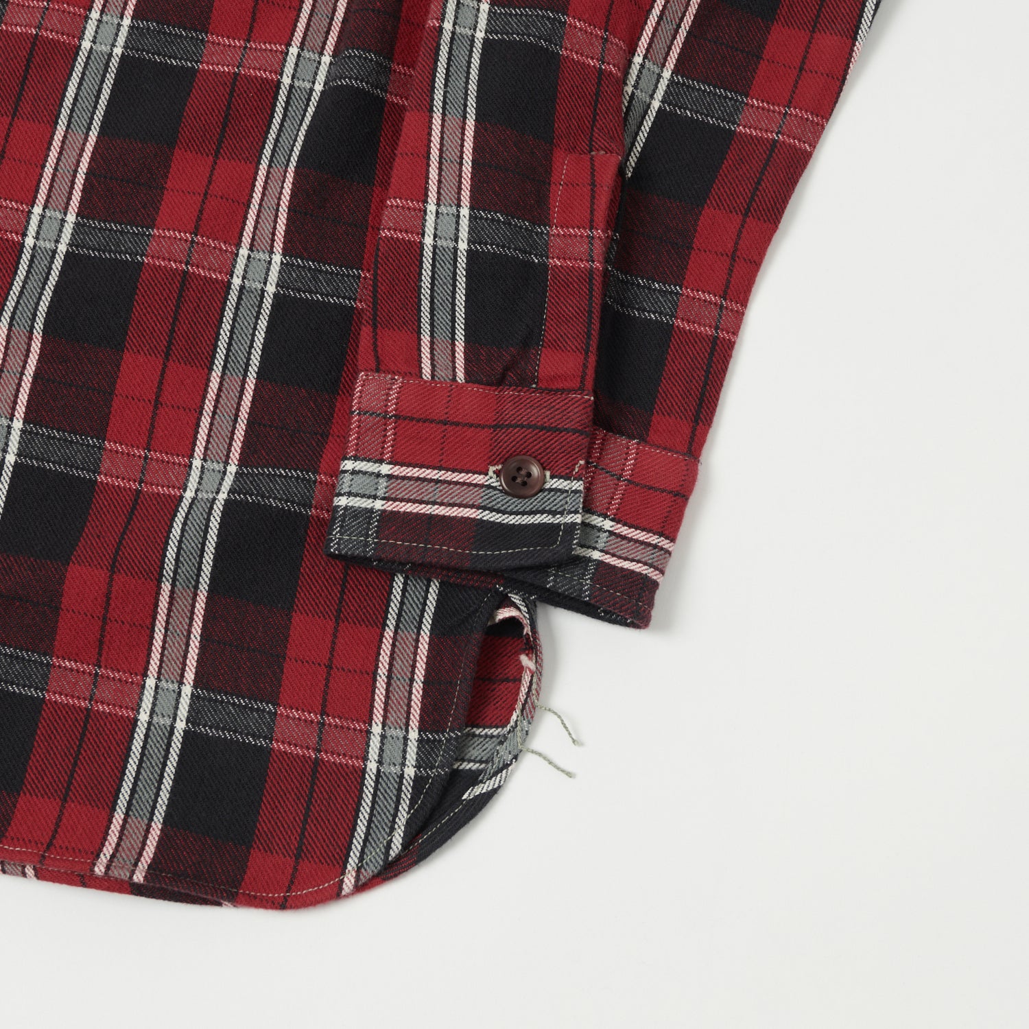 Warehouse & Co 3022 Duck Digger Plaid Flannel Shirt - Dark Red | SON OF ...