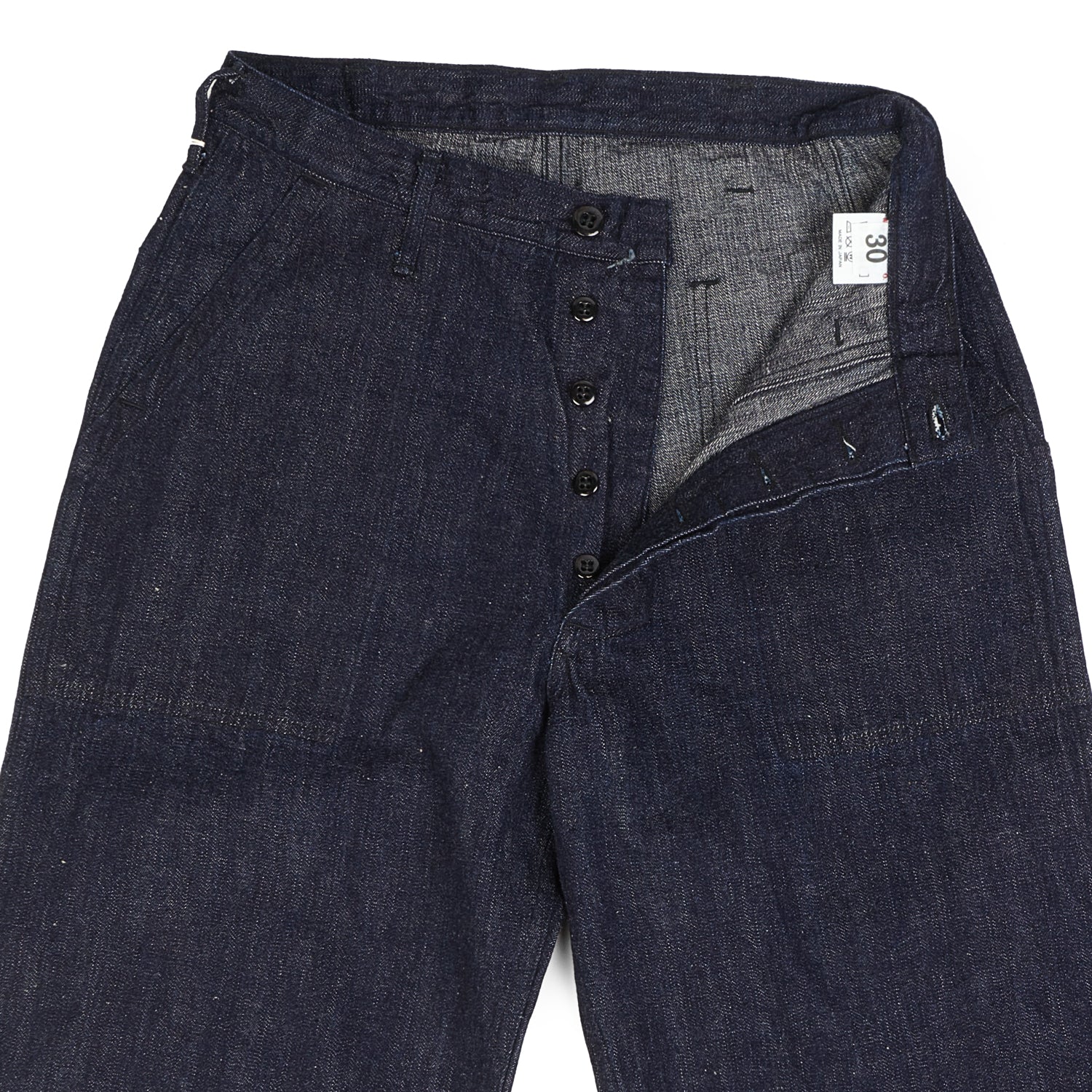 Warehouse & Co 1202 USN Denim Utility Trouser - One Wash | SON OF A STAG